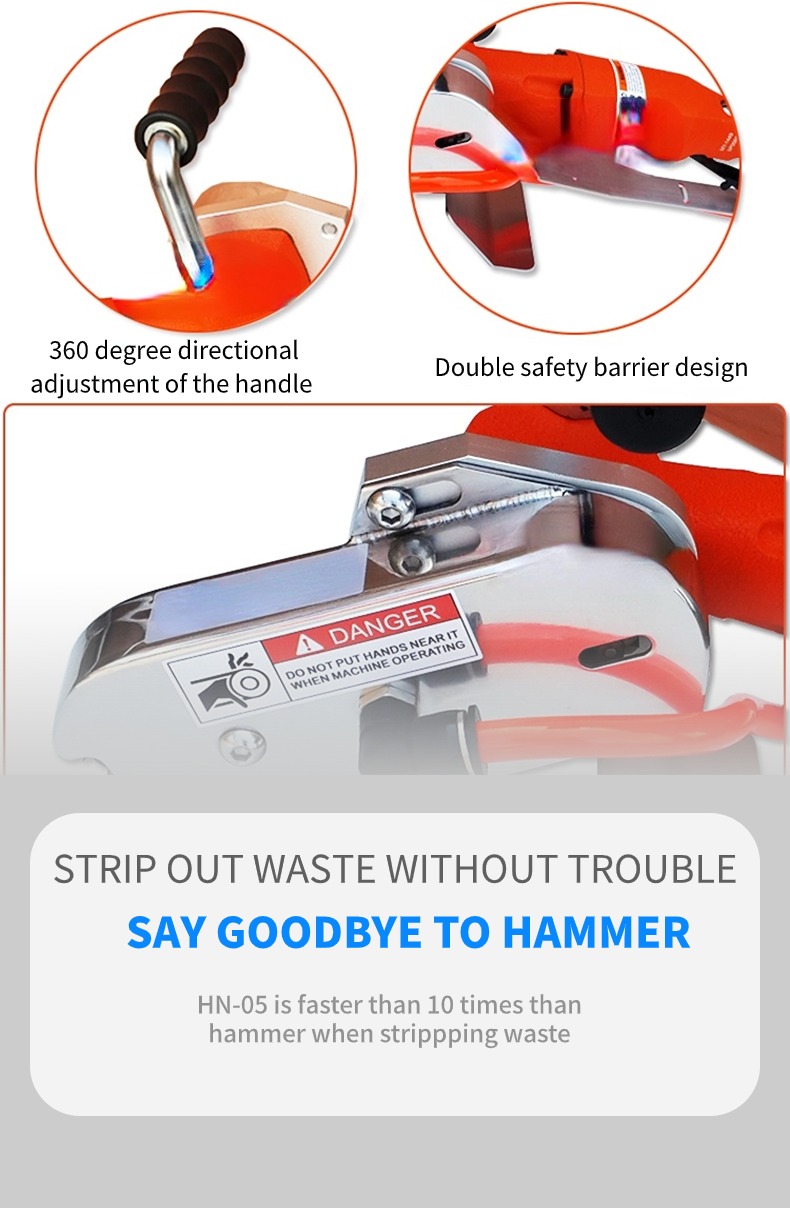 Portable Handheld Carton Waste Stripper